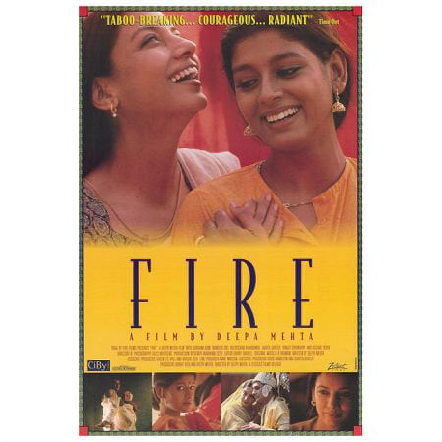 Fire - movie POSTER (Style A) (11" x 17") (1996) - Walmart.com