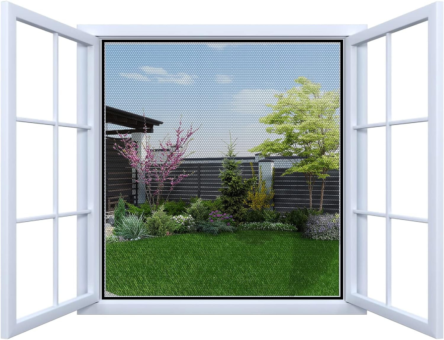 Fire-retarded Fiberglass Mesh Window Screen, Outstanding Durability For ...