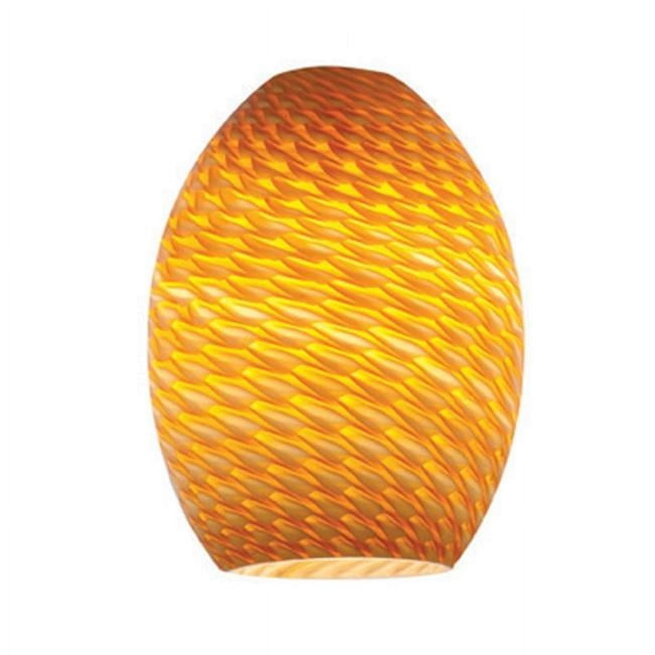 FireBird Ostrich Amber Fire Bird Glass Shade in Amber Firebird ...