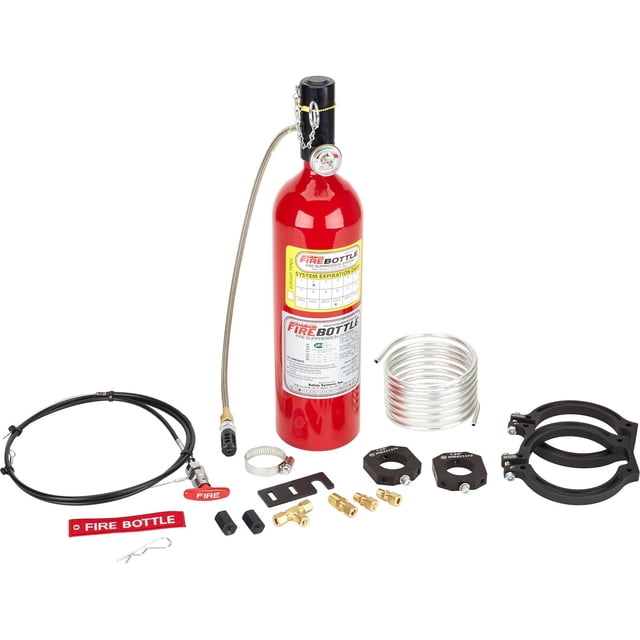 FireBottle AMSC500H Automatic Fire System, 5LB, SFI 17.3 - Walmart ...