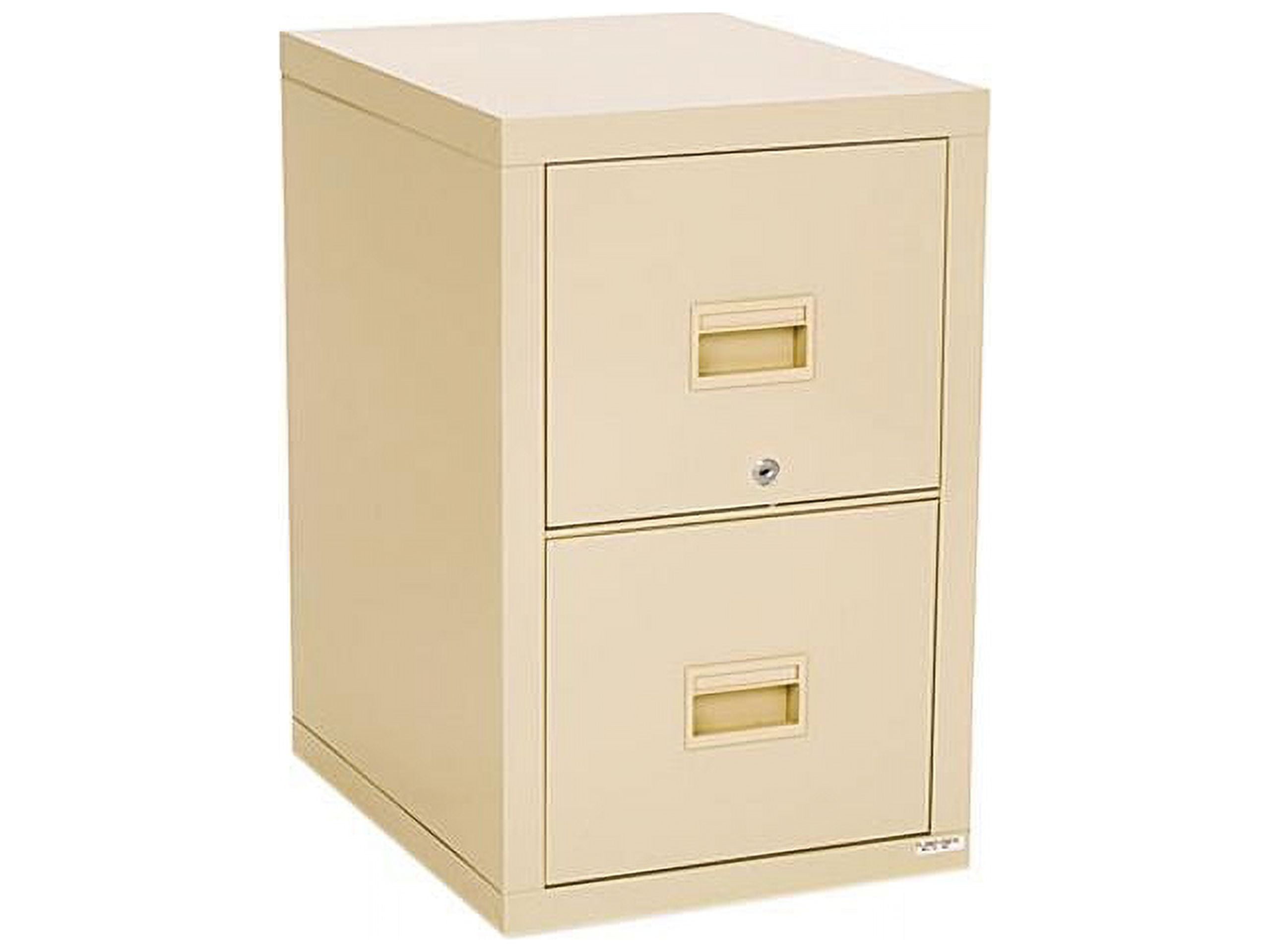 FireKing Patriot 2-Drawer Fireproof Cabinet with Lock for Document ...