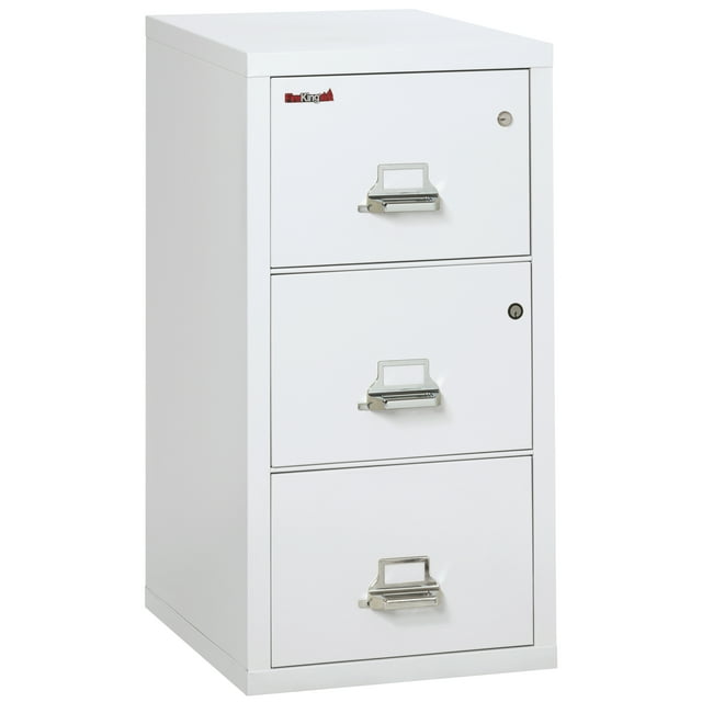 FireKing Arctic White 3 Drawer Legal Safe-in-a-File cabinet - Walmart.com