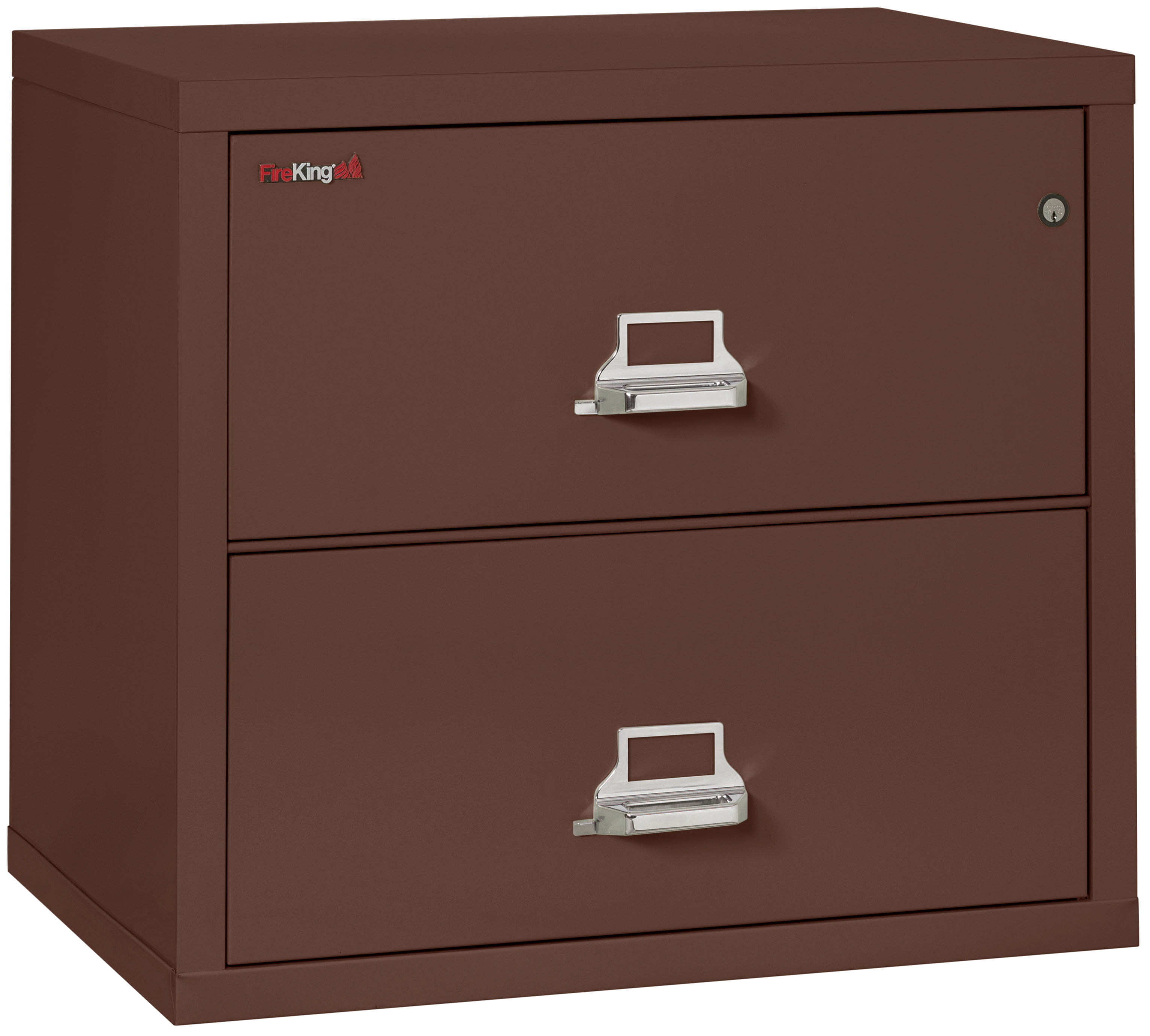 FireKing Brown Fire Resistant File Cabinet - 2 Drawer Lateral 31" wide ...