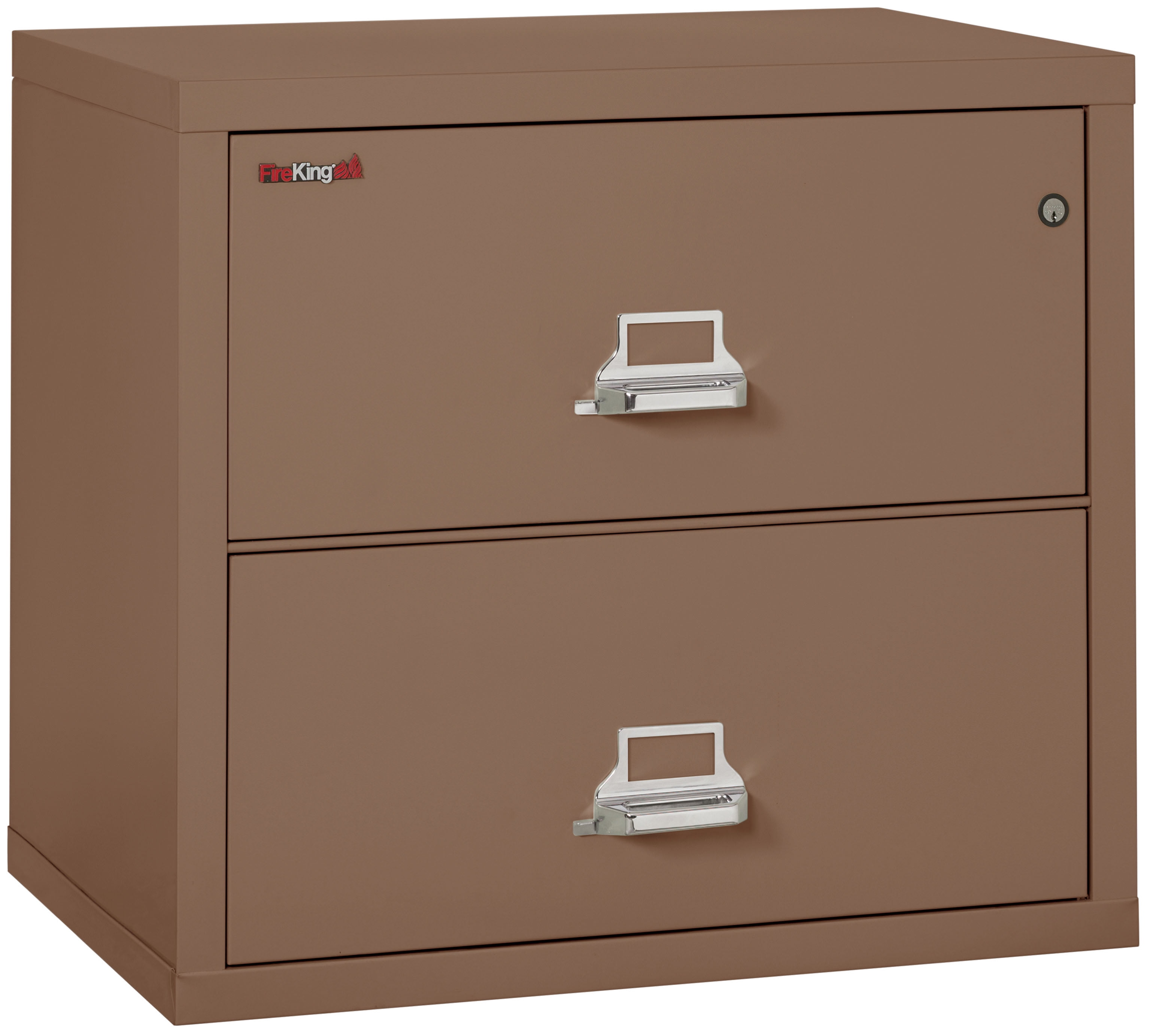 FireKing Tan Fire Resistant File Cabinet - 2 Drawer Lateral 31" wide ...