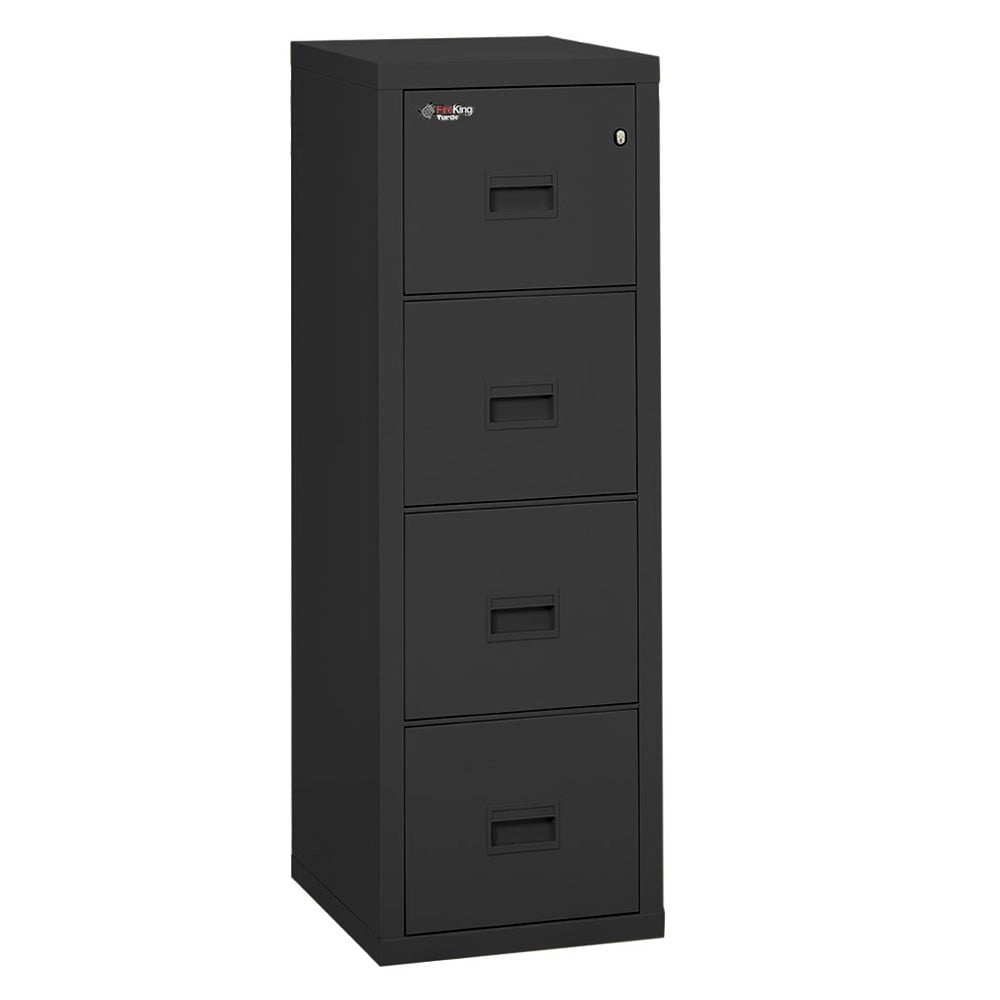 FireKing Turtle 4-Drawer, Fireproof File Cabinet, Letter/Legal size, UL ...