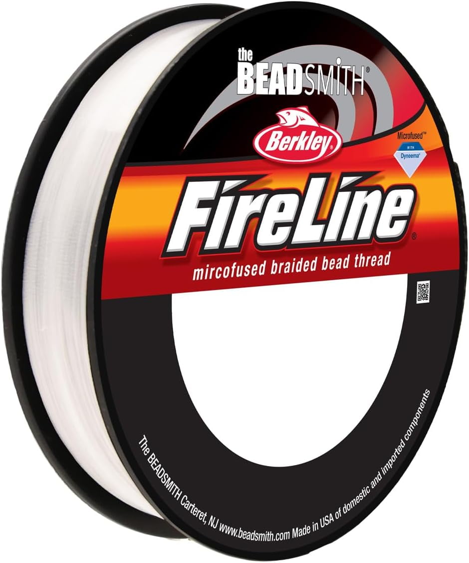 The Beadsmith Fireline by Berkley - Micro-Fused Braided Thread - 8lb ...