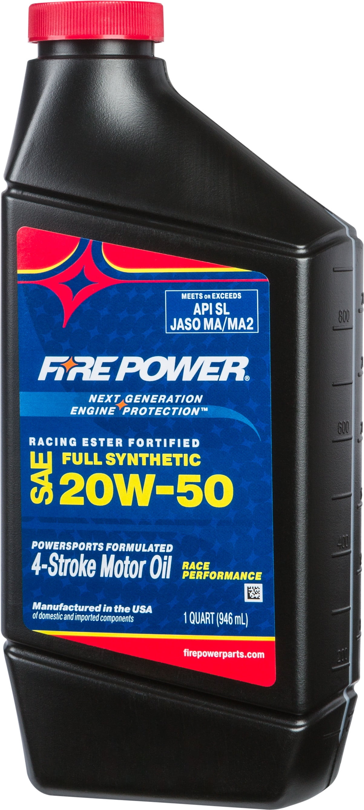 FirePower ATV UTV Motorcycle Racing Ester Fortified Full Synthetic Oil ...