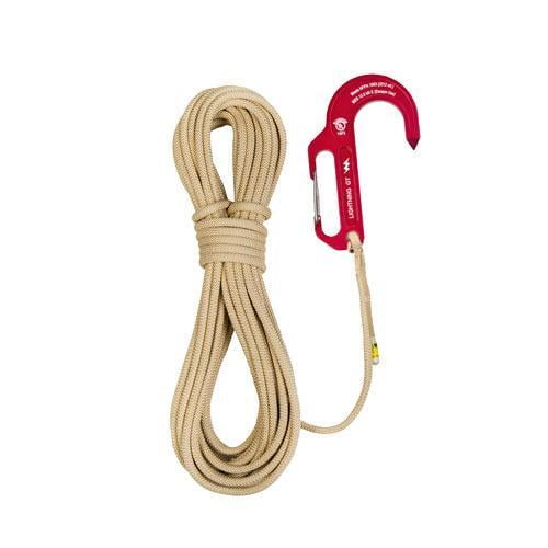 FireTech2 NFPA Escape Rope 50', LightningGT Hook - Walmart.com