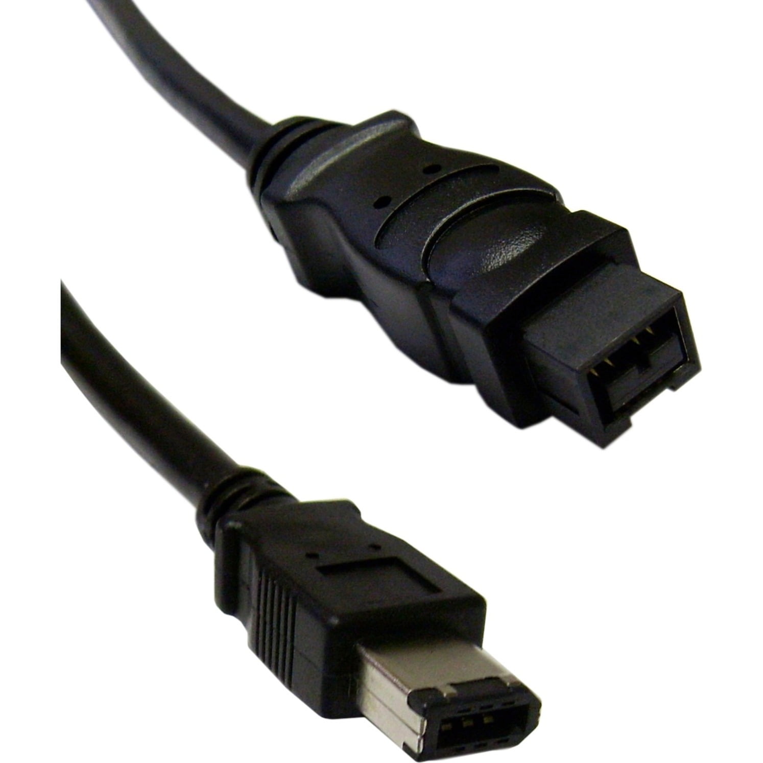 FireWire 400 9-Pin to 6-Pin Black Cable - 6ft - Walmart.com