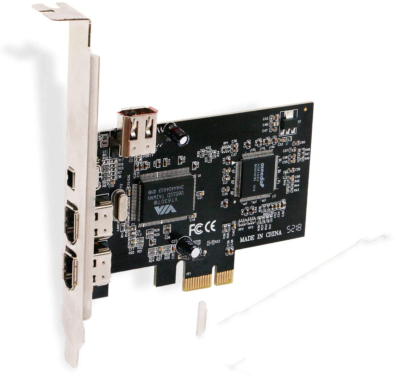 FireWire Controller Card For Desktop Pc, Supports Dv Camcorders, Fast ...