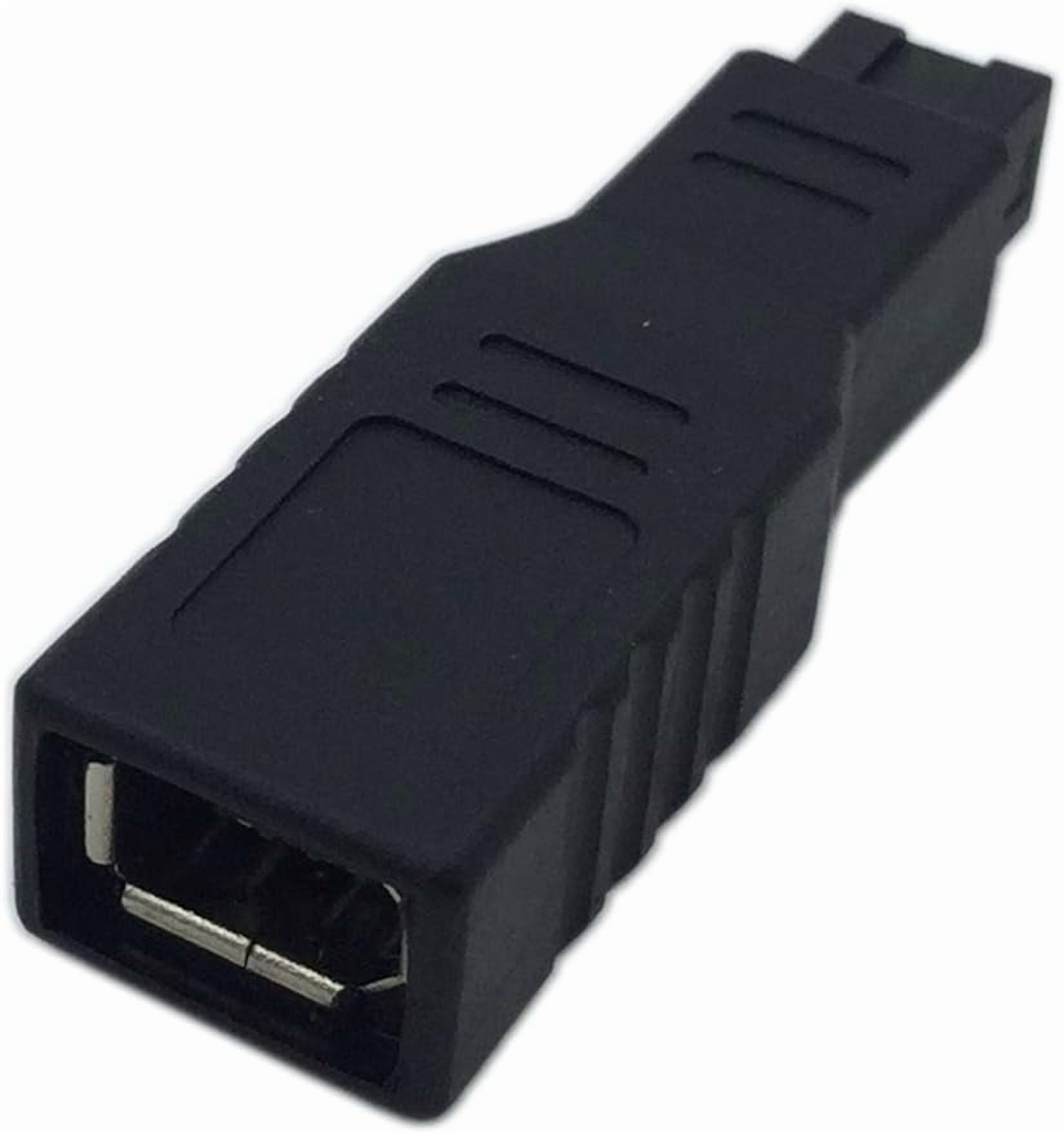 FireWire IEEE 1394 Type A 400 6 Pin Female to 1394 Type B 800 9 Pin ...