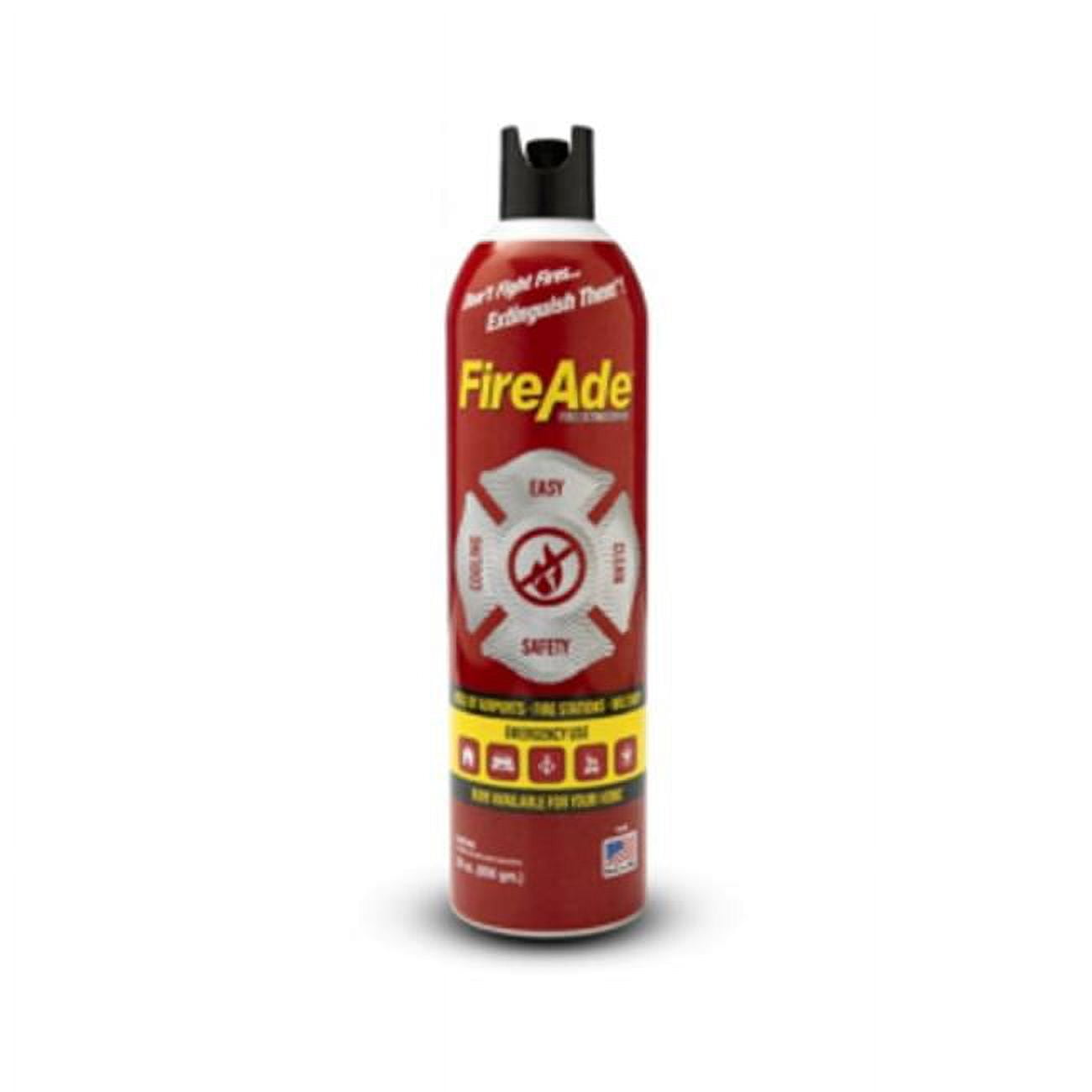 Fireade 30 oz Ade 2000 Fire Extinguisher with Water-Based Can, Red ...
