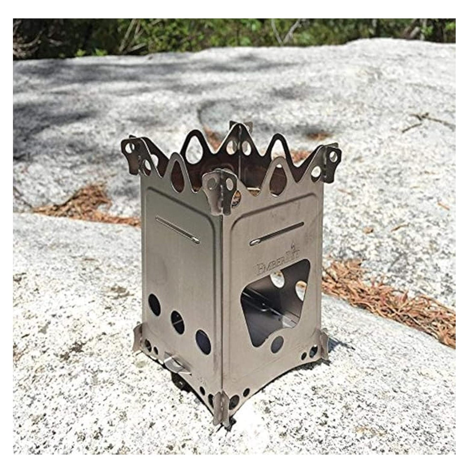 Fireant Stainless Steel Stove- Lightweight, Multi-Fuel, Packs Flat for ...