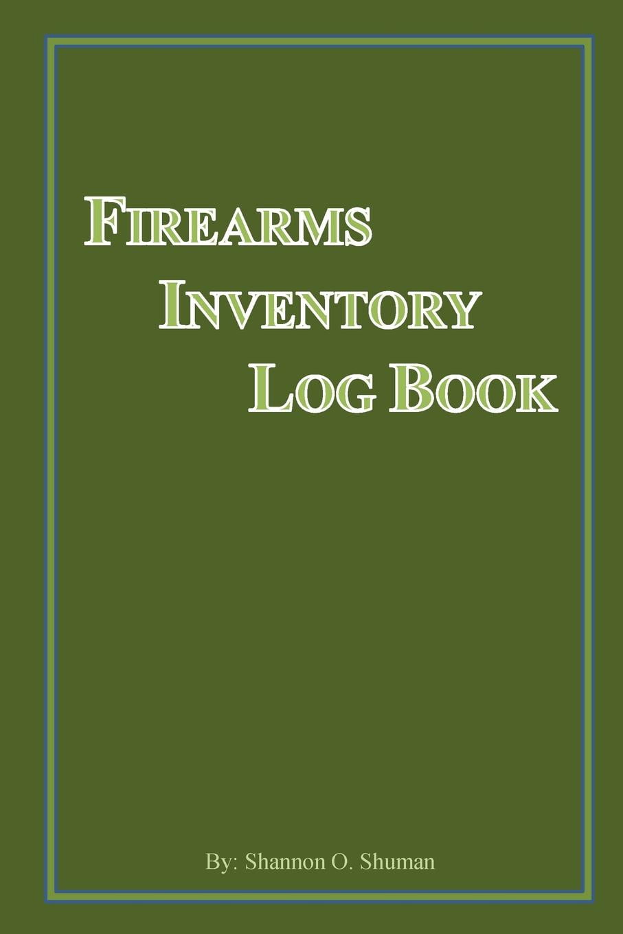 Firearms Inventory Log Book - Walmart.com