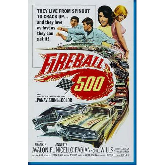 Fireball 500 Movie Poster 16"x24" poster 16x24 Unframed, Age: Adults Z ...