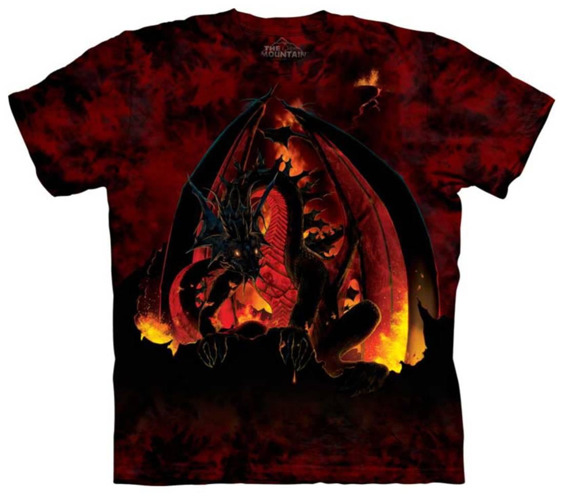 Fireball Apparel T-Shirt - Red - Walmart.com