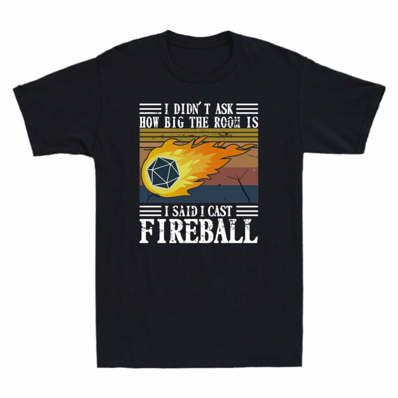 Fireball Chaos Meme Shirt Vintage Quote Humor Graphic Tee - Walmart.com