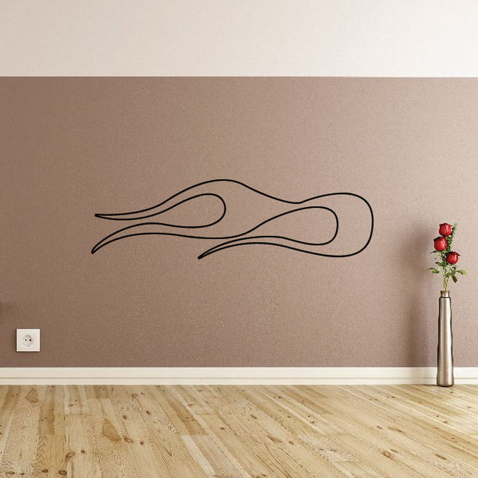 Fireball Ghost Flames Car Decal - Vinyl Decal - Wall Decal - CF249 - 36 ...