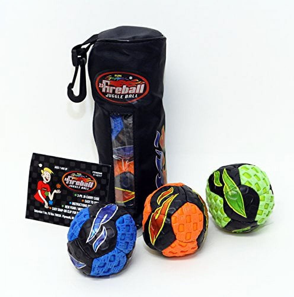 Fireball® Juggle Ball Set 3 Pc with Case By: Saturnian 1 - Walmart.com
