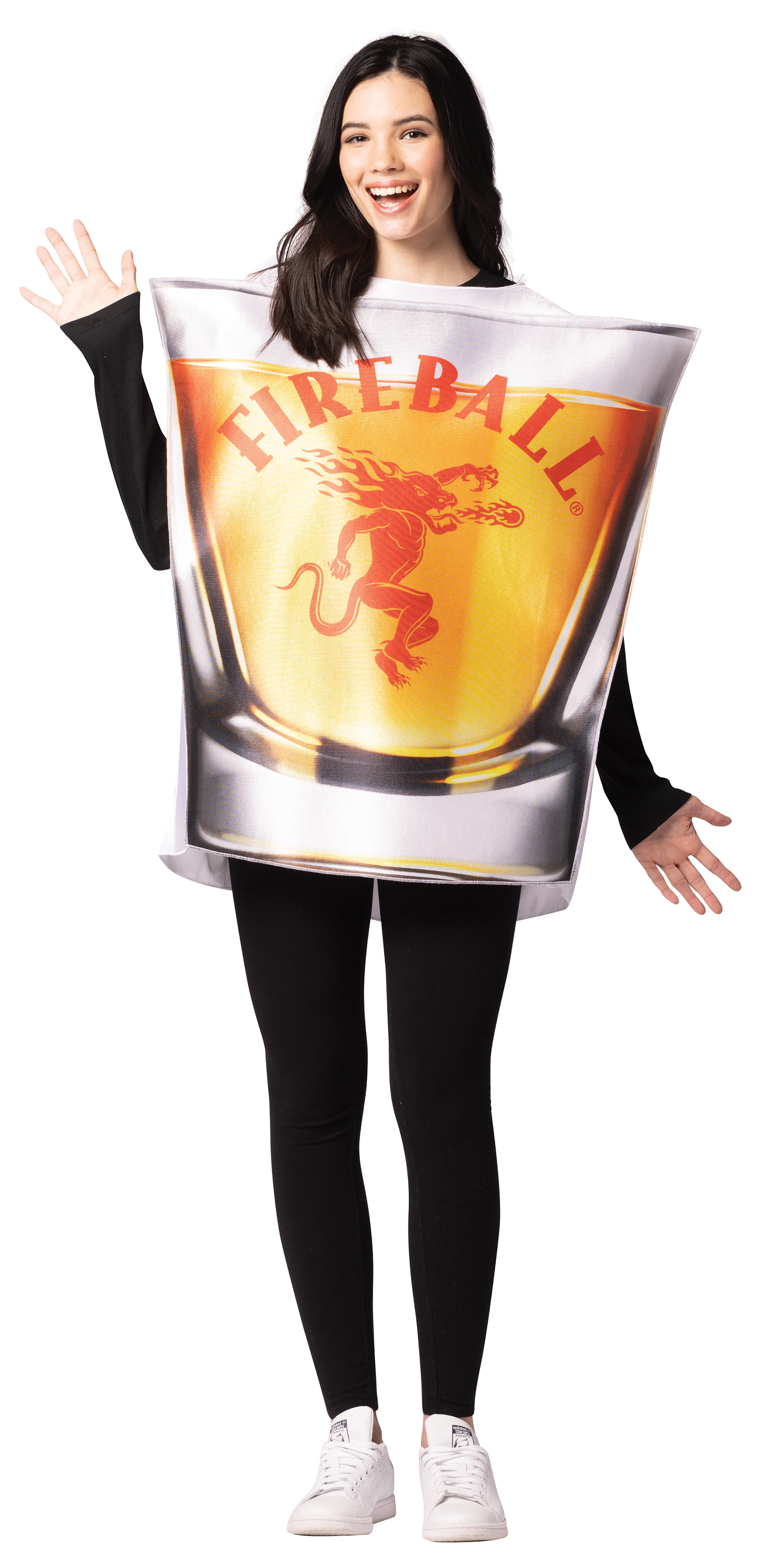 Fireball Shot Glass Halloween Costume Men's and Women's Adult One Size ...