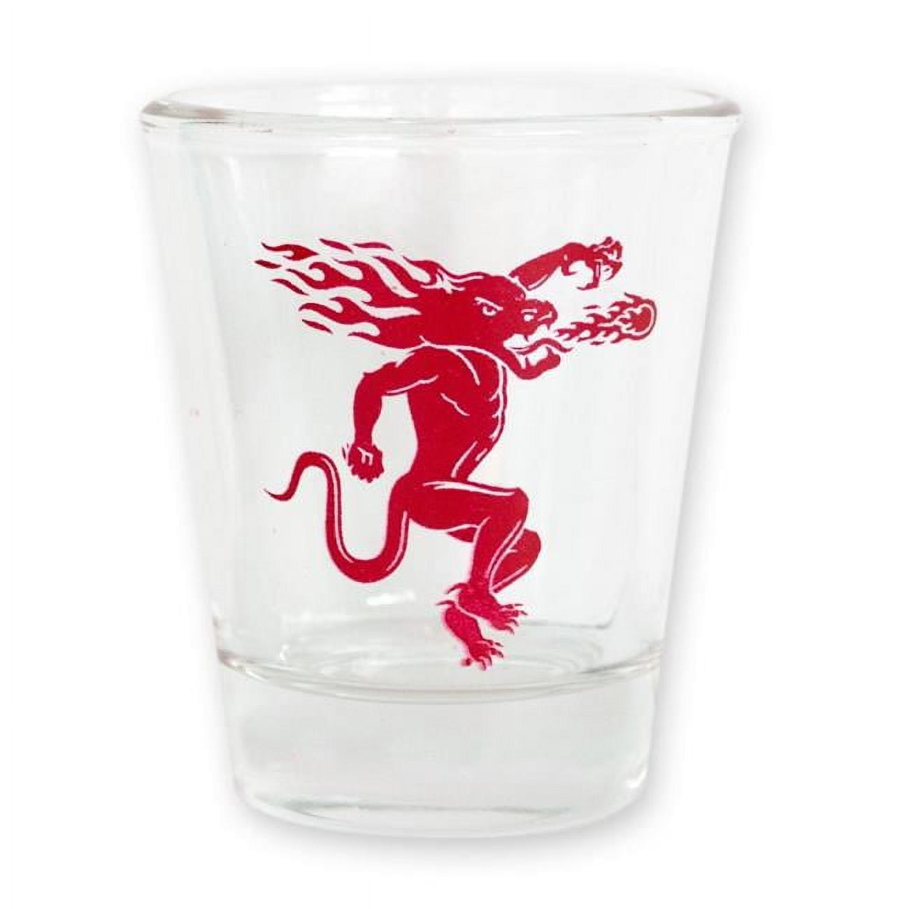 Fireball Whiskey 25024 Fireball Whiskey Fireball Shot Glass - Walmart.com