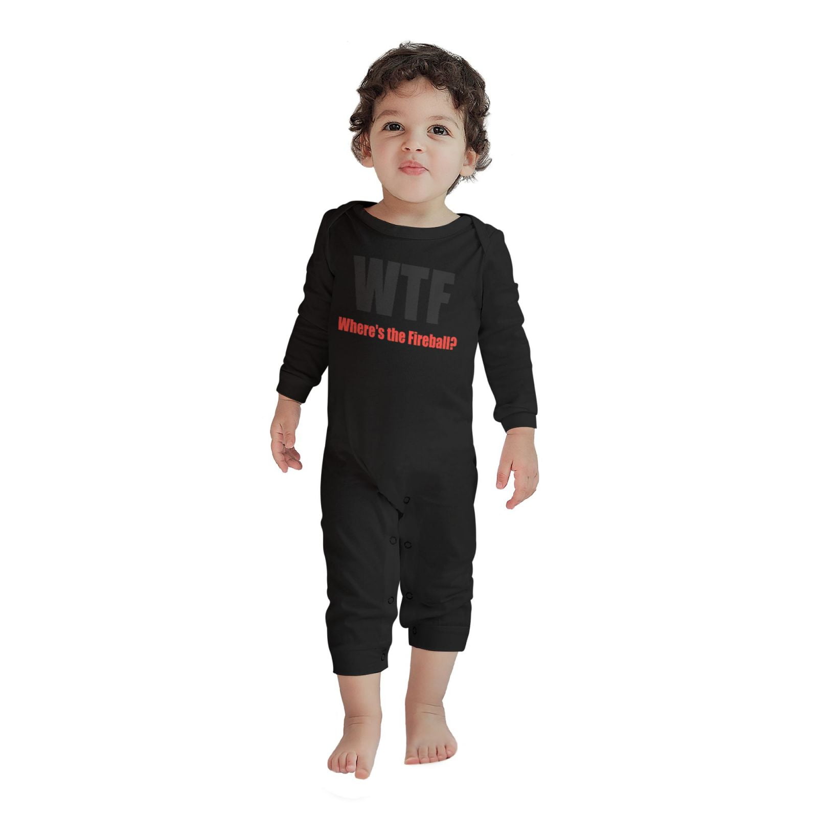 Fireball Whisky Baby Crawler Boy Girl Rompers Bodysuit Long Sleeve ...