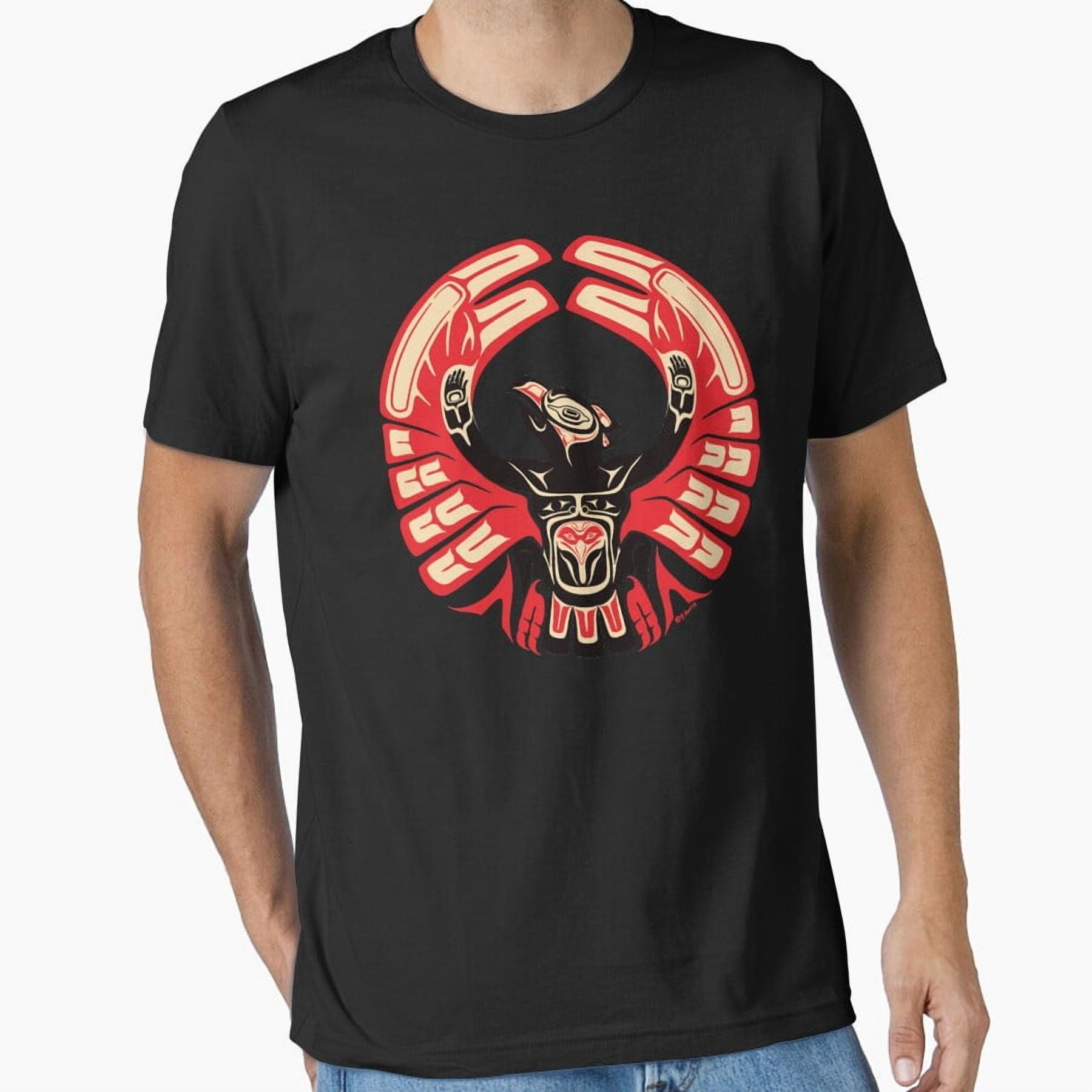 Firebird Mythic Flame Bird Symbol Bold Tribal Artwork Design Unisex T ...