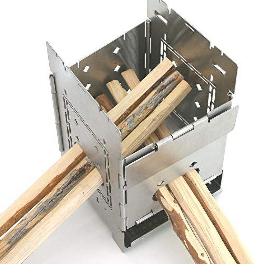 Firebox Bushcraft Camp Stove Kit - Wood Burning/Multi Fuel ...