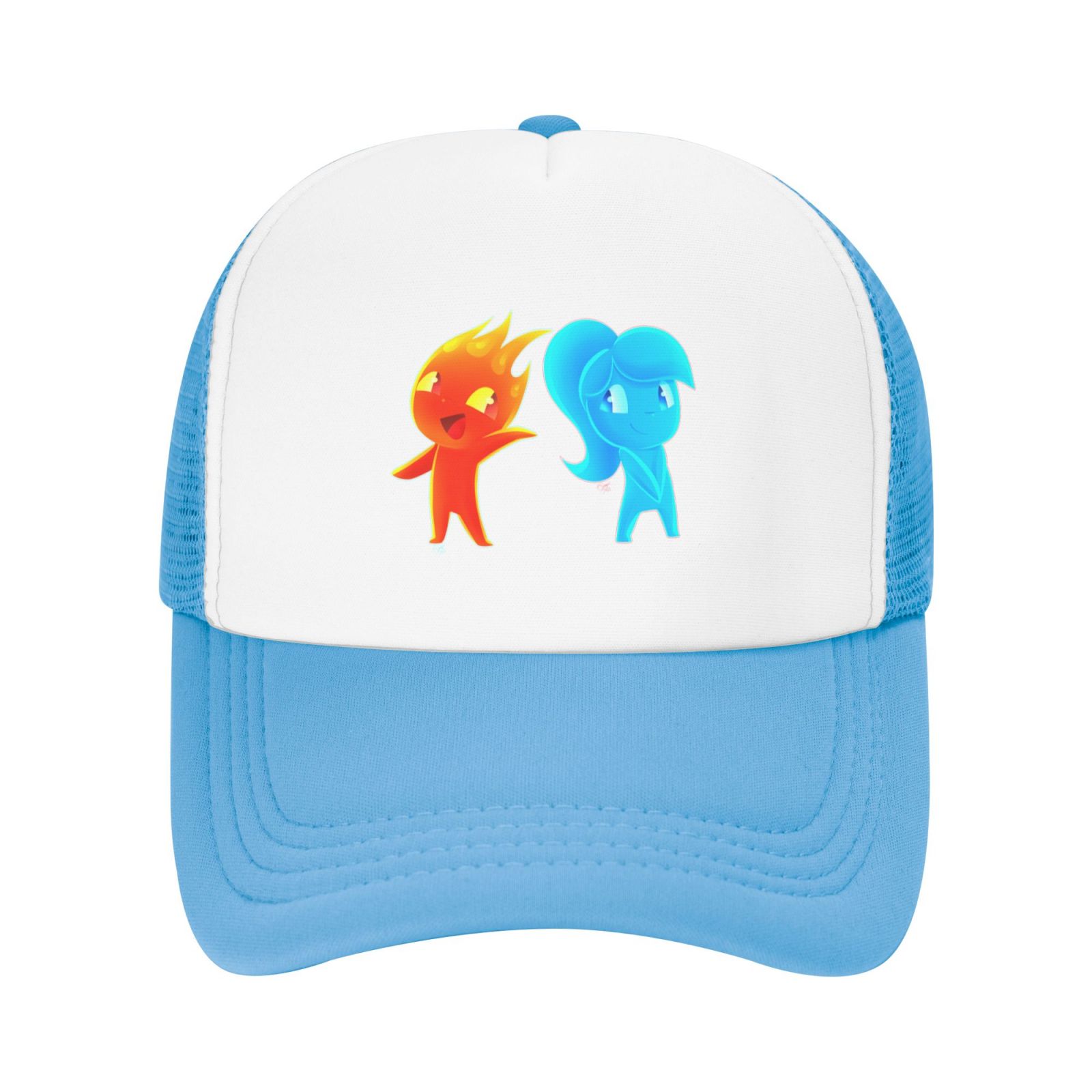 Fireboy Vs Watergirl Kids/Youth Trucker Hats, Adjustable Snapback Mesh ...