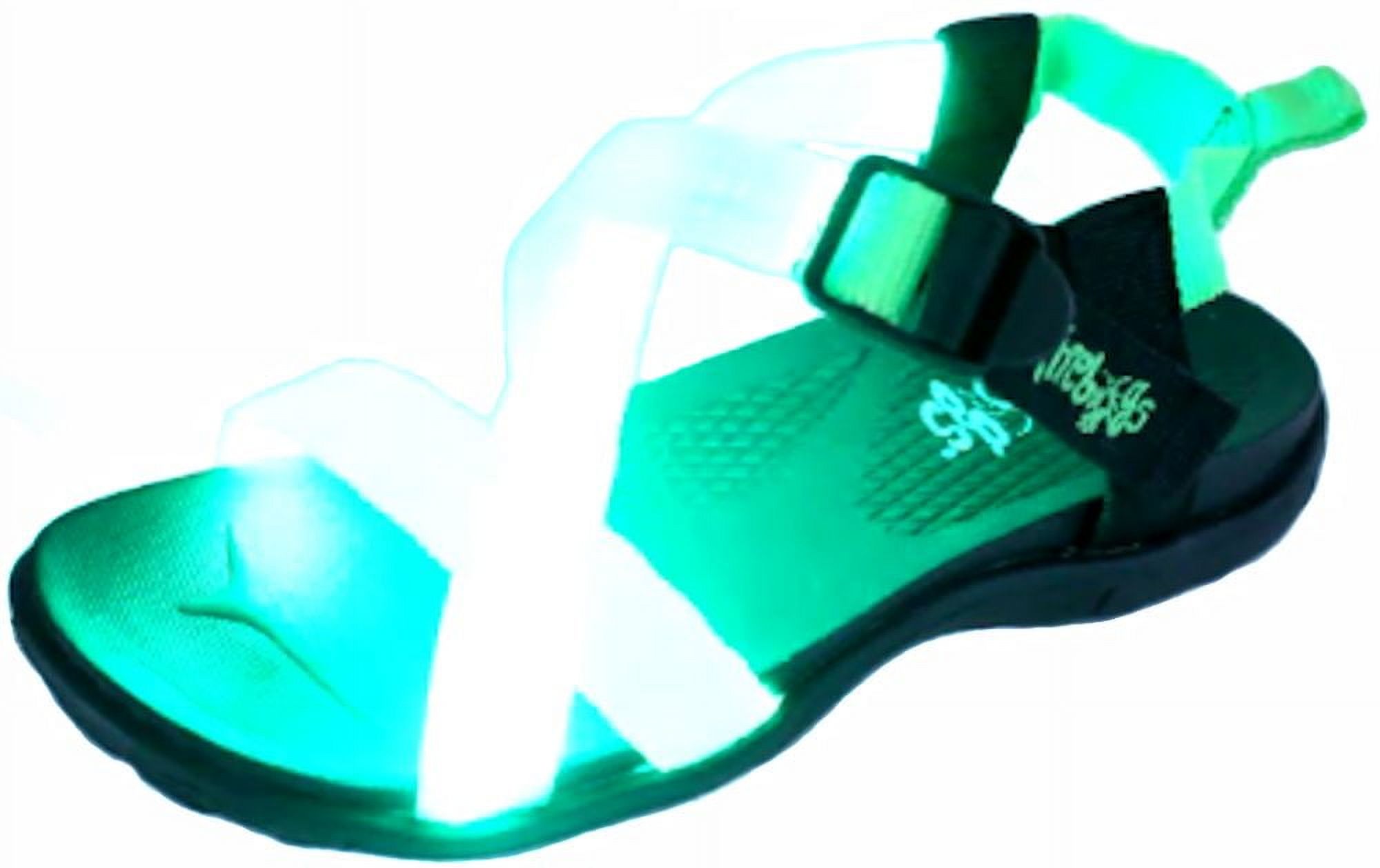 Firebugs 100% Waterproof Light-Up Sport Sandals Entire Upper Lights-Up ...