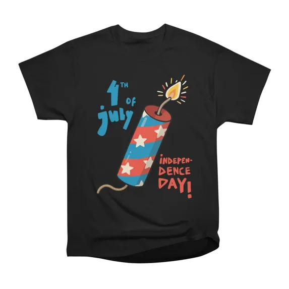 Firecracker 4th of July Independence Day T-Shirt Tee Gift For Him Merch ...