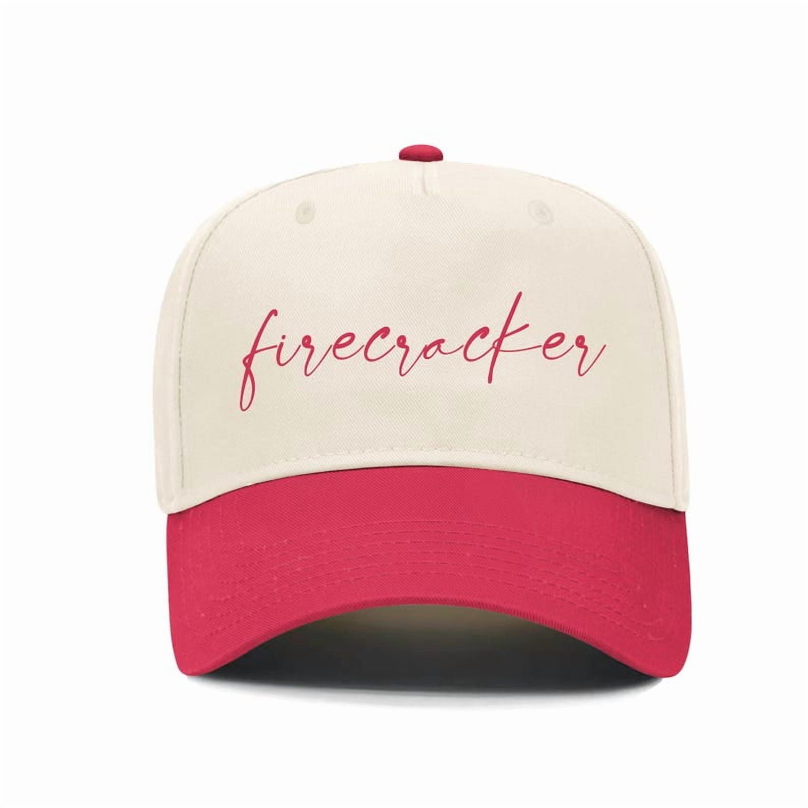 Firecracker Hat for Fourth of July Hat Vintage Trucker Hat Red ...