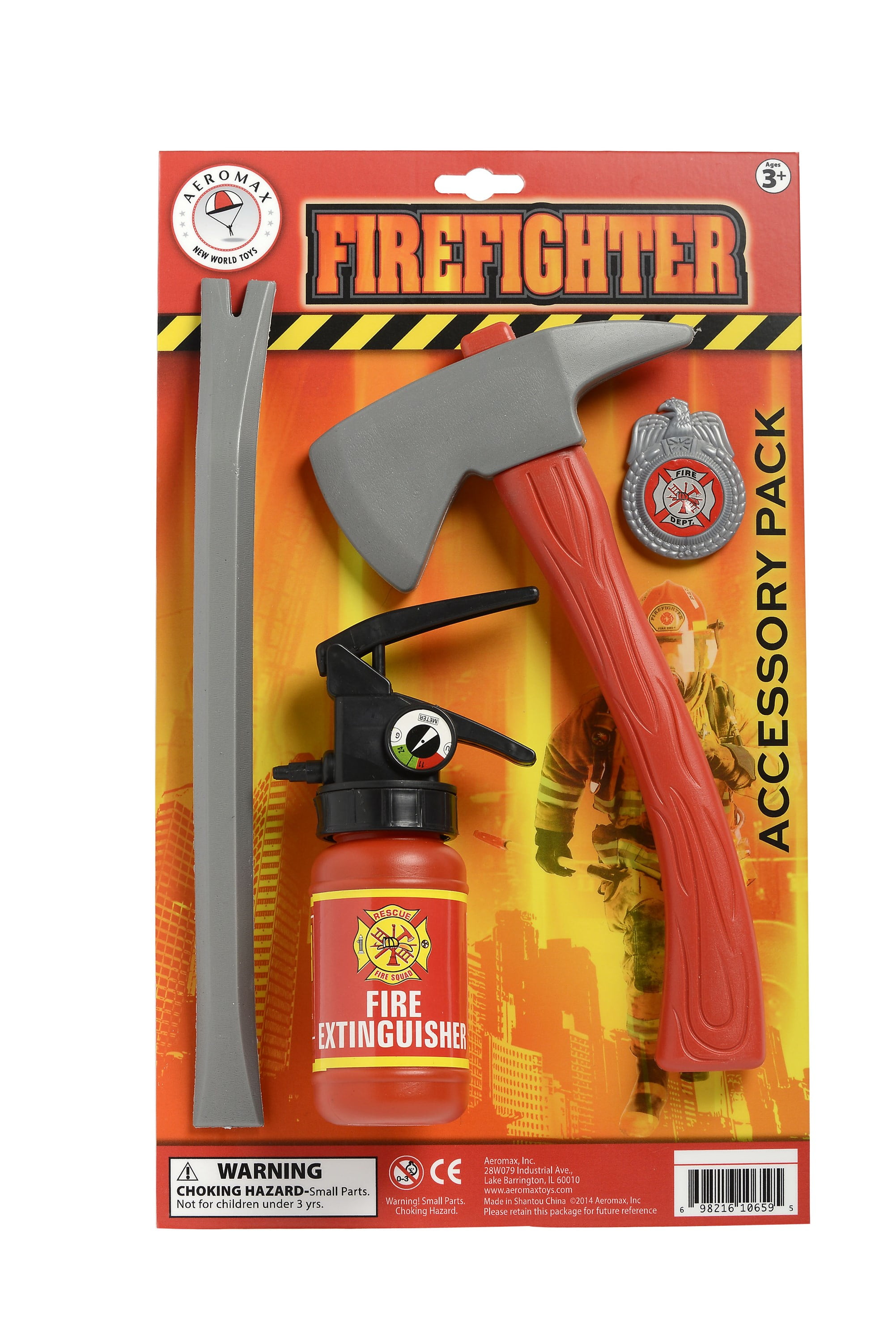 Firefighter Accessory Set (6 Piece Bundle) - Walmart.com
