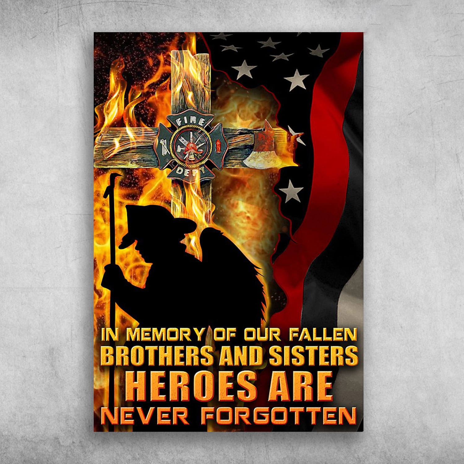 Firefighter Angel - In Memory Of Our Fallen, Brothers And Sisters ...