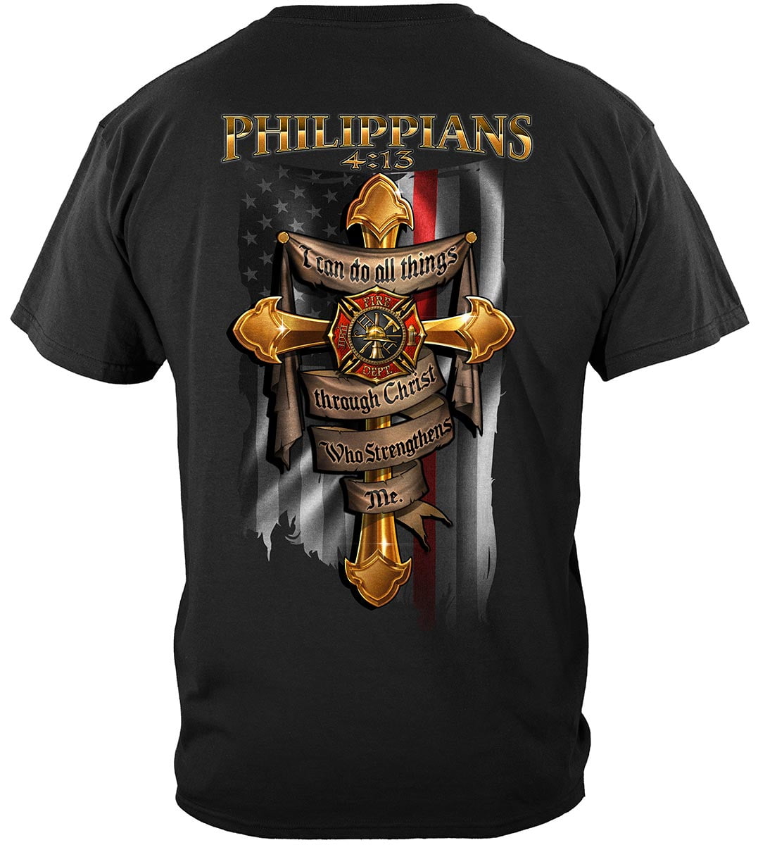 Firefighter Bible Verse Philippians 4: 13 I Can Do All Things Thru ...