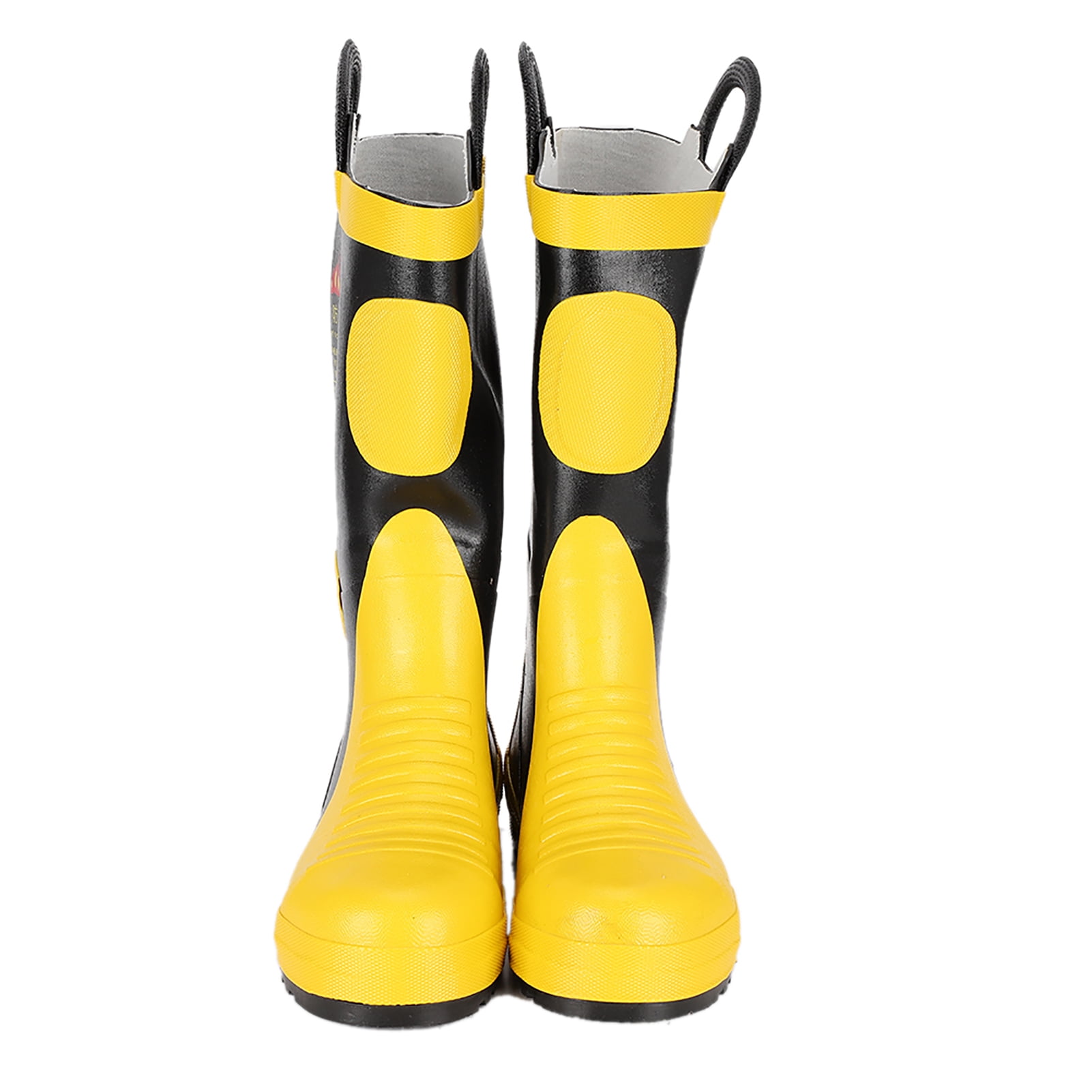 Firefighter Boots - High Temperature Waterproof Rubber Shoes for ...