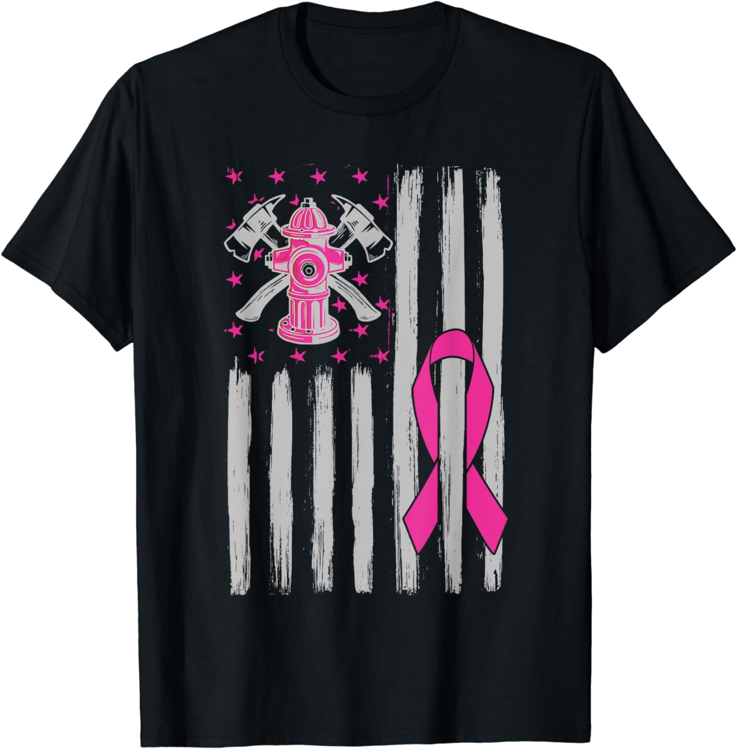 Firefighter Cancer Awareness Month T-Shirt - Walmart.com