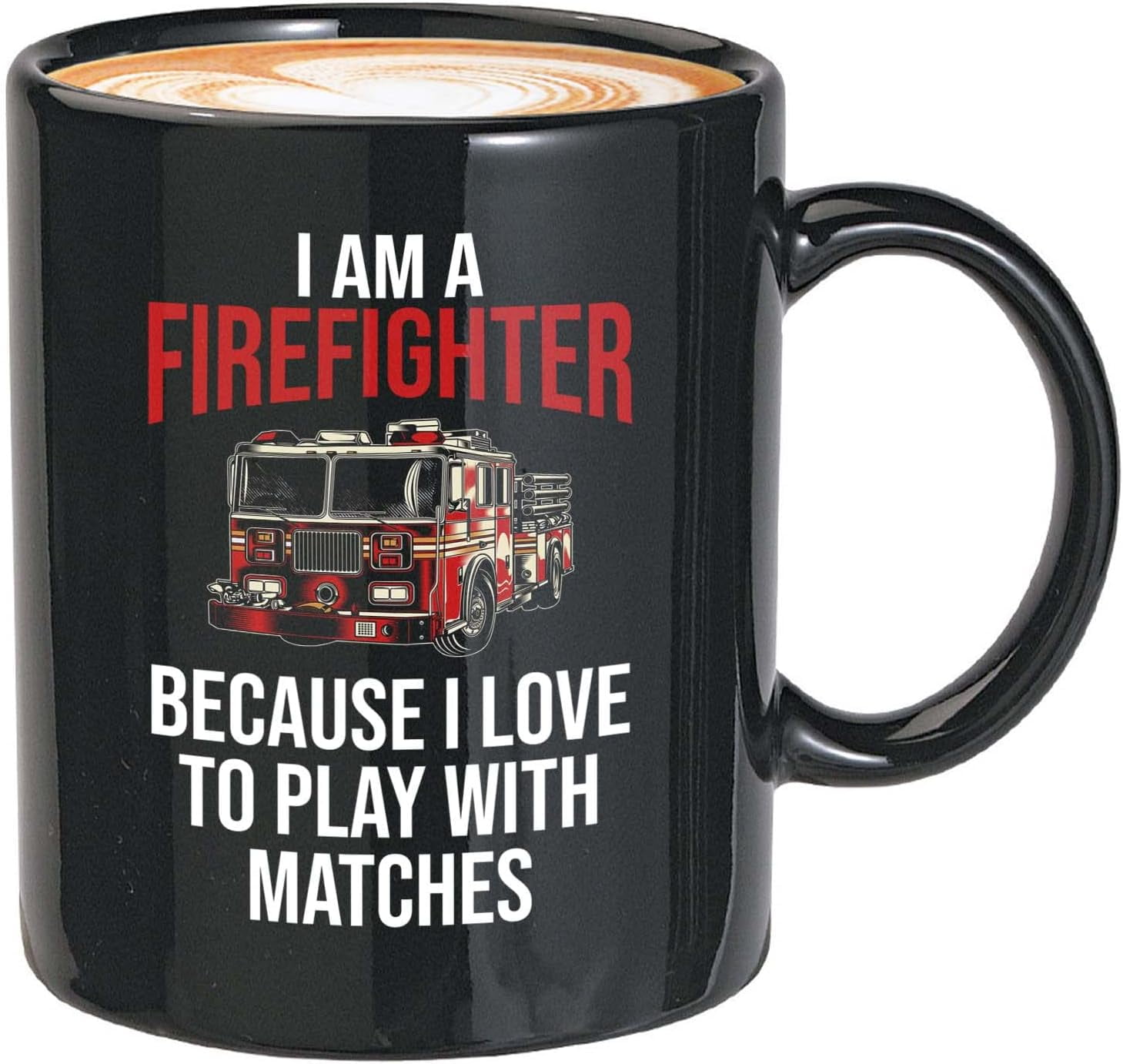 Firefighter Coffee Mug - The Best Firefighter - Fire Dept Funny Fireman ...