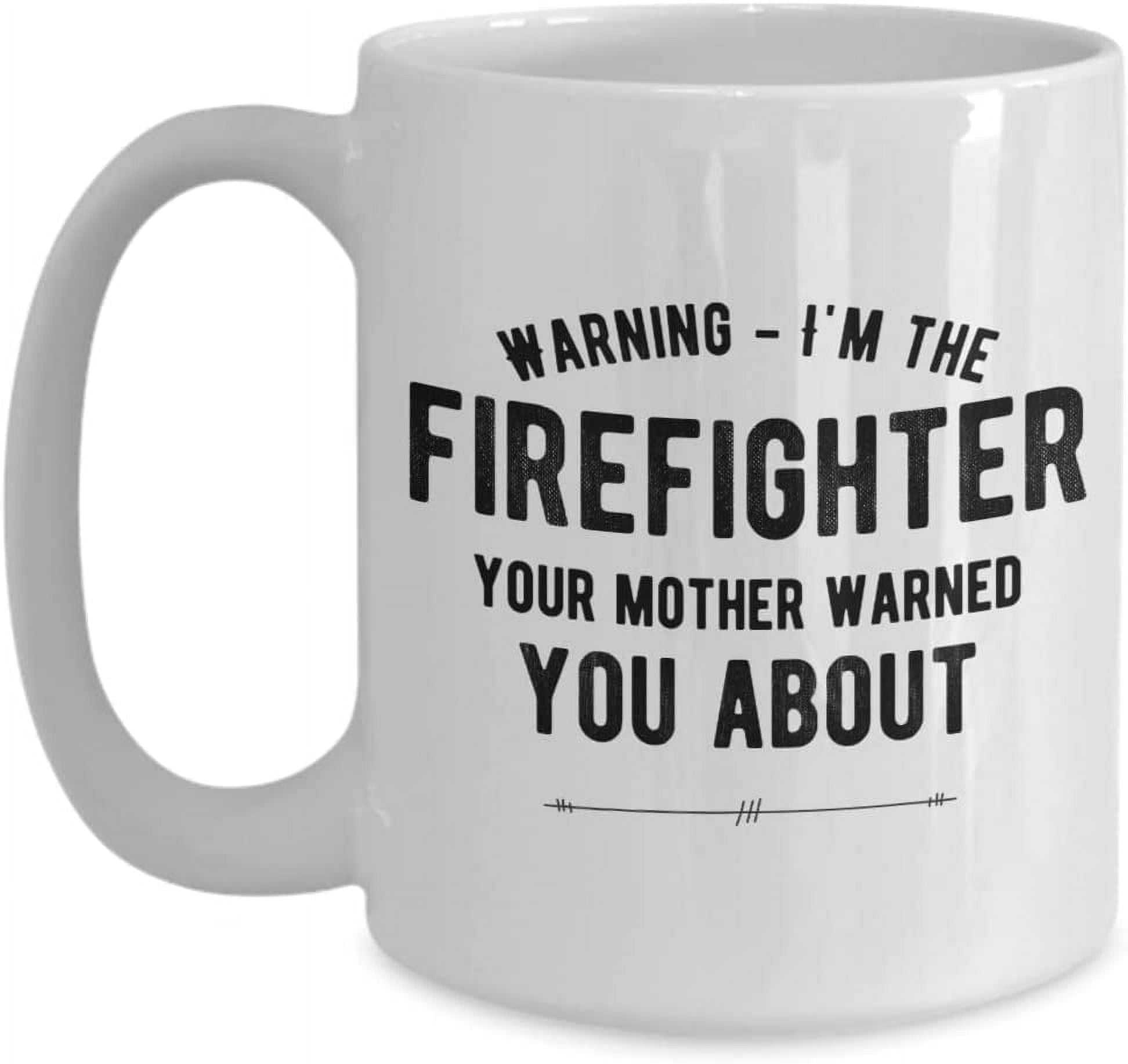 Firefighter Coffee Mug, Occupational Mug Firefighter, Firefighter ...