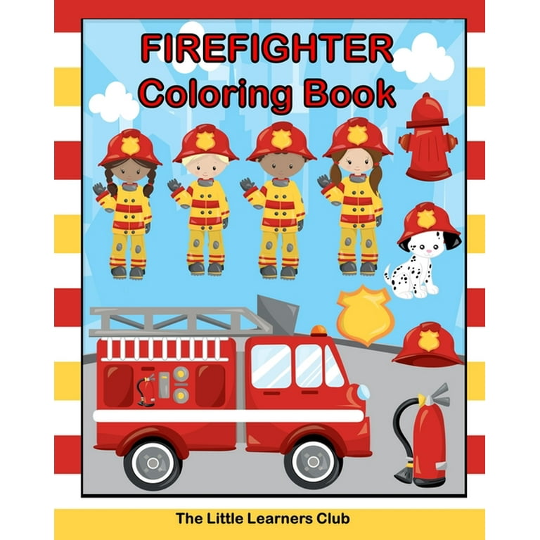 coloring pages firefighters