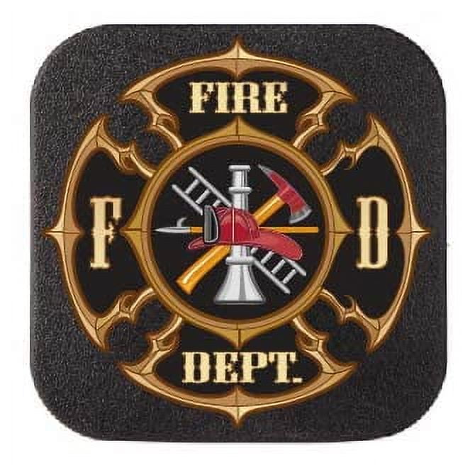 Firefighter Cross Rubber Receiver Tube Hitch Plug. Truck Trailer Hitch ...