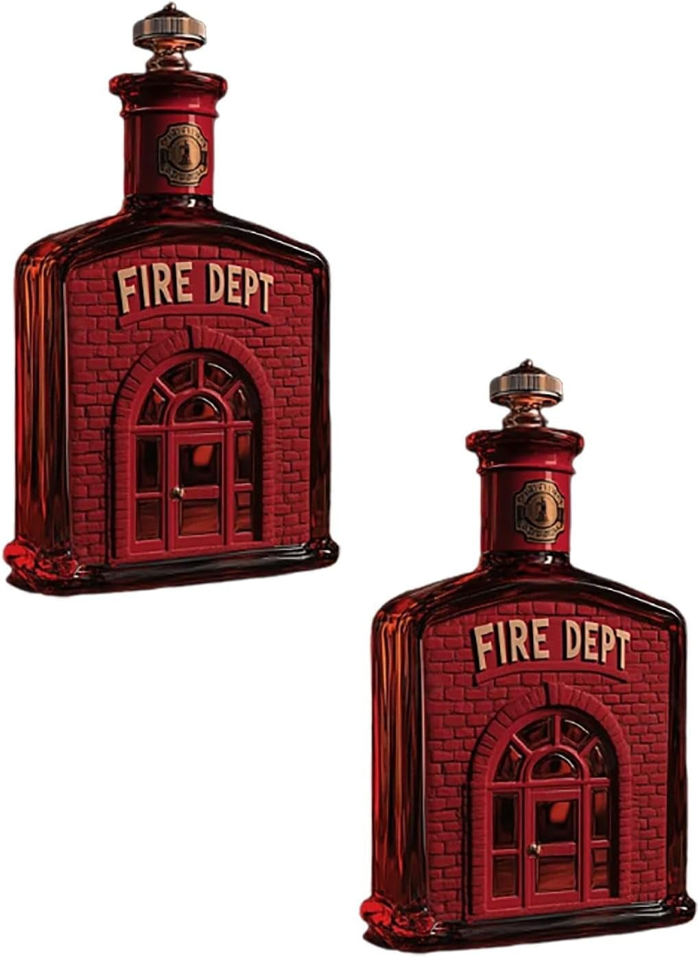 Firefighter Decanter, 24Oz Whiskey Decanter for Liquor with Airtight ...