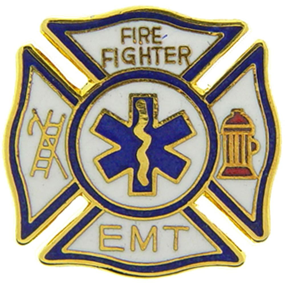 Eagle Emblems P06257 Pin - Fire & EMT - 0.94 in. - Walmart.com