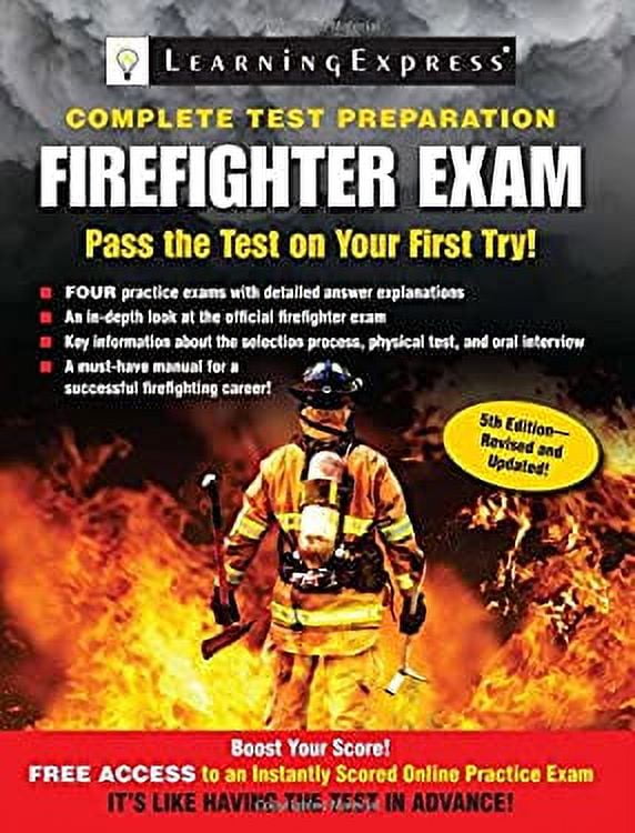 Pre-Owned Firefighter Exam (Paperback) 1576859231 9781576859230 ...