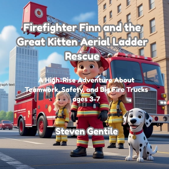 Firefighter Finn and the Sky-High Ladder Rescue!: A High-Rise Adventure ...