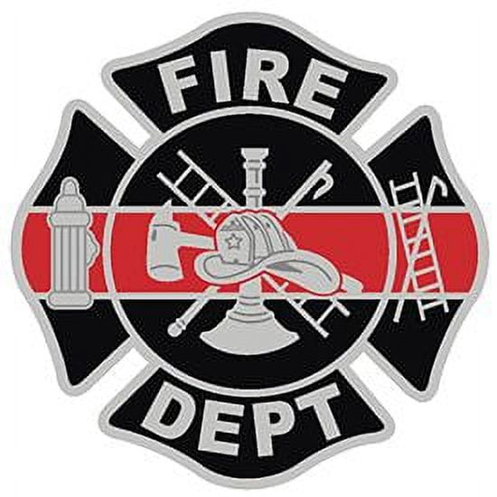 Eagle Emblems P03604 Pin - Fire, Red Line Honor Decal - 1.5 in ...