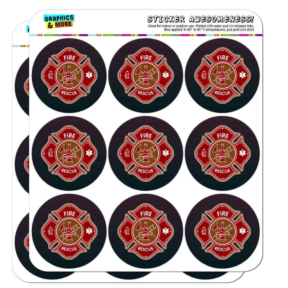 Firefighter Fire Rescue Maltese Cross Planner Calendar Scrapbooking ...