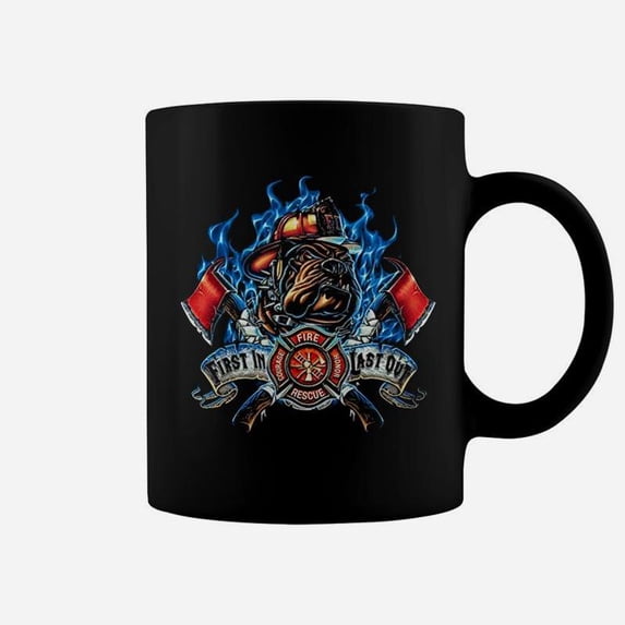 Firefighter Firefighter Fire Rescue Coffee Mug - Walmart.com