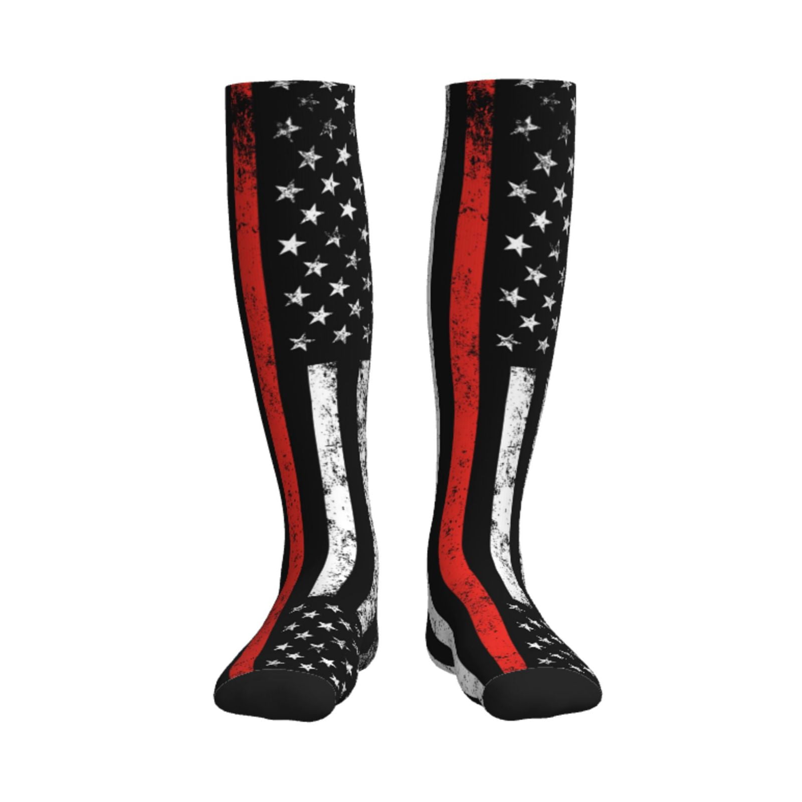 Firefighter Firefighting Flag Compression Socks Best Support for Women ...