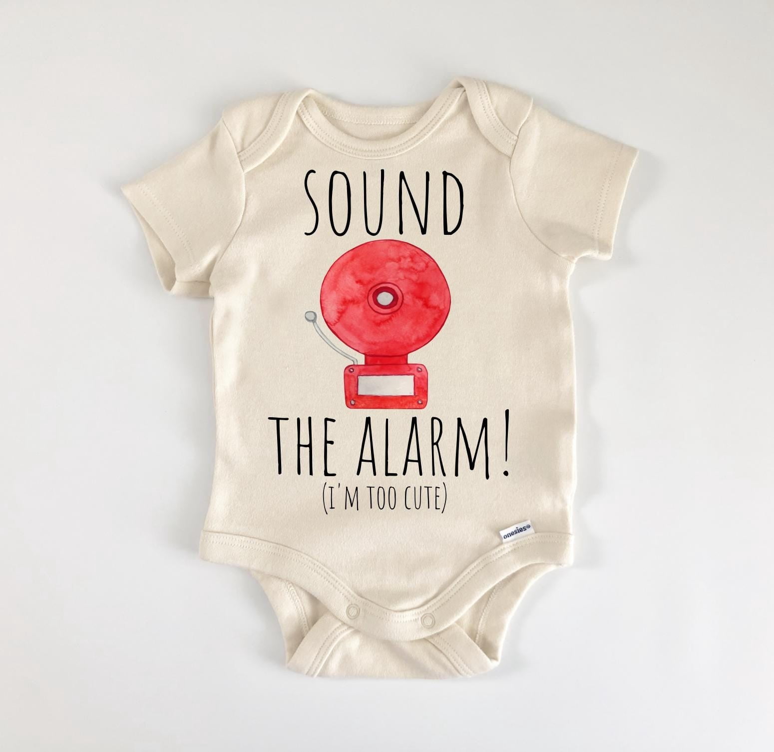 Firefighter Fireman - Baby Boy Girl Clothes Infant Bodysuit Funny Cute ...
